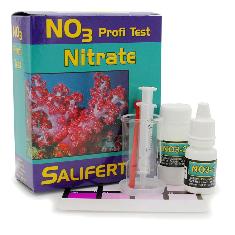Salifert Test Kit Combo Marine Algae Control Nitrate NO3 Phosphate PO4 ...