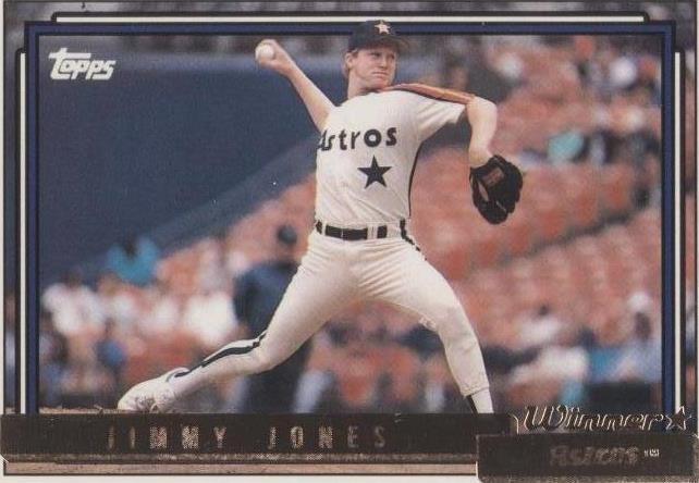 1992 Topps - Jimmy Jones #184 Gold Winner for sale online | eBay