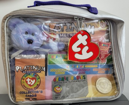 Ty Beanie Babies Platinum Membership Clubby II Edition Club Kit 5th gen ...