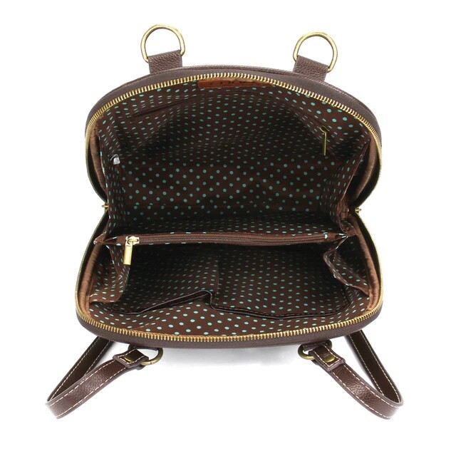 NEW Chala CONVERTIBLE Backpack Purse Shoulder Tote Bag DRAGONFLY Black ...