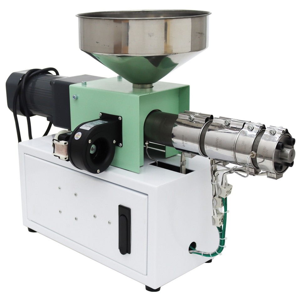 Desktop Plastic Injection Molding Machine Single Screw Extruder 2kg/h ...