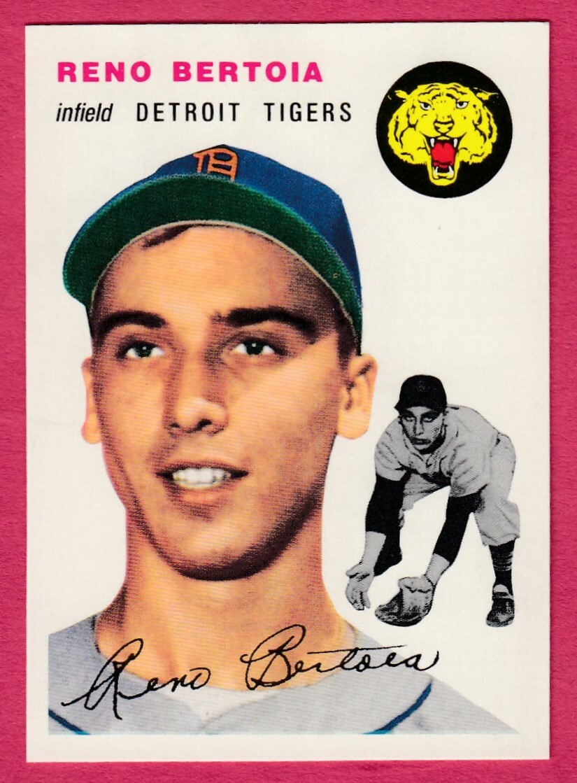 1954 Topps Archives #131 Reno Bertoia - Detroit Tigers | eBay