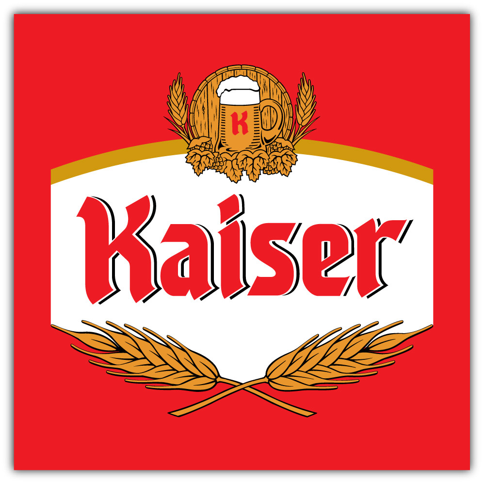 Kaiser Cerveja Logo Sticker Car Bumper Decal - 9'', 12'' or 14'' | eBay