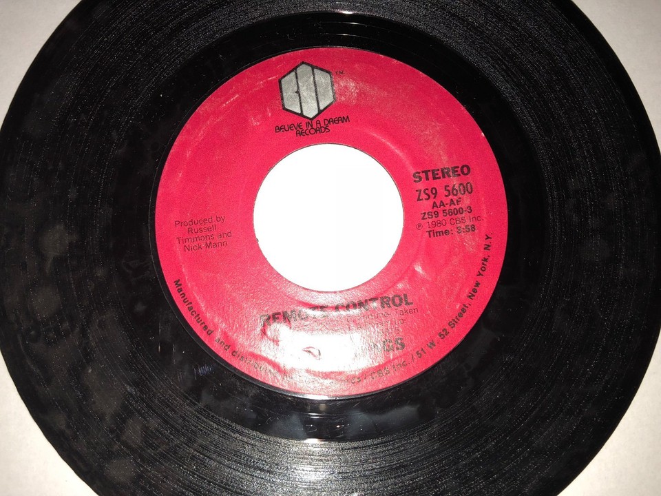 THE REDDINGS The Awakening / Remote Control BELIEVE 5600 45 VINYL 7 ...