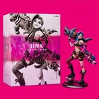 LoL League of Legends JINX Unlocked Statue Figure Riot Games Authentic ...