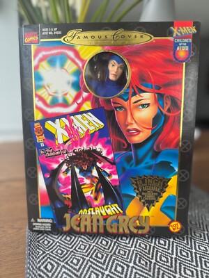 Marvel Famous Cover Series X-Men Children Of The Atom Toy Biz Jean Grey ...