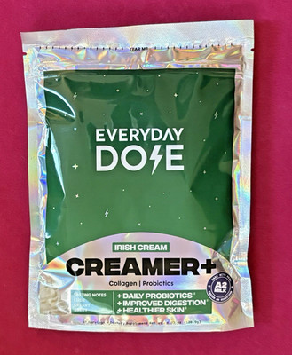 Everyday Dose Creamer+ Irish Cream Collagen Coffee Creamer with ...