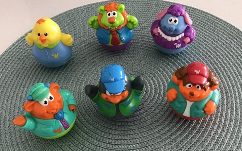 (6) VTG Weebles Wobble Animals & Characters | eBay