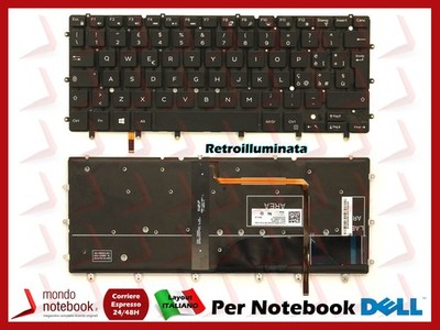 Tastiera Italiana Retroilluminata per Notebook DELL Inspiron 15 7000 | eBay