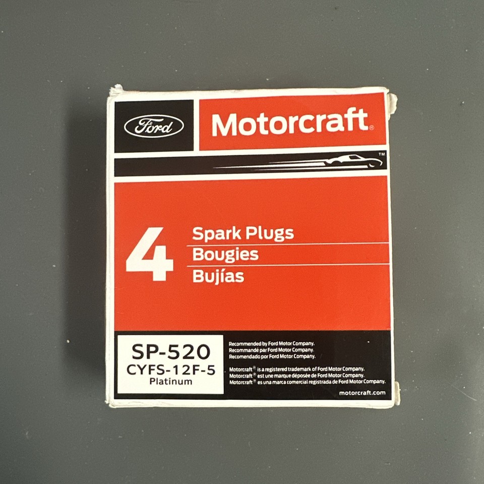 4Pcs Motorcraft SP520 Platinum Spark Plugs CYFS-12F-5 For Ford SP-520 ...