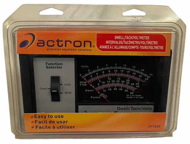 Actron CP7605 Dwell Meter Tachometer Voltmeter Analyzer for sale online ...