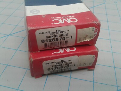 (2) Boat Marine OMC Thrust Bushings 0126870 | eBay