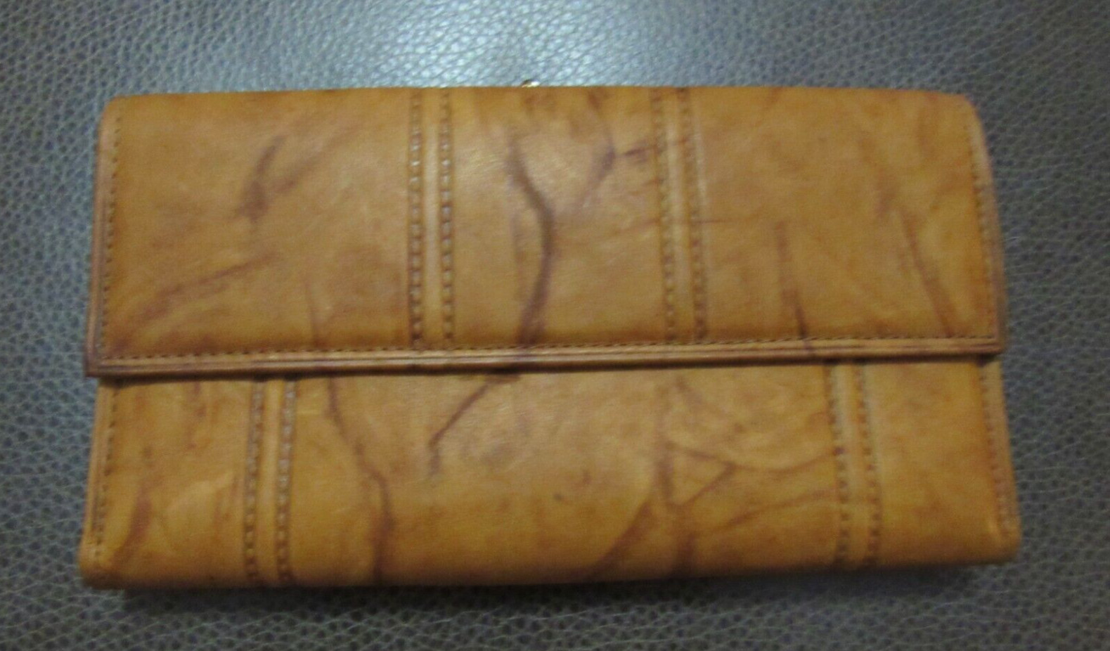 Di Lido 80s Vintage Ranchero Cowhide Checkbook Memo P… - Gem