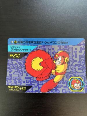 Mega Man Carddas 59 Atomic Fire | eBay