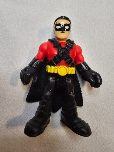 Imaginext DC Super Friends RED ROBIN figure w/black emblem | eBay