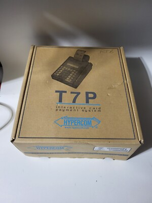 HYPERCOM T7P INTERACTICE CARD PAYMENT SYSTEM | eBay