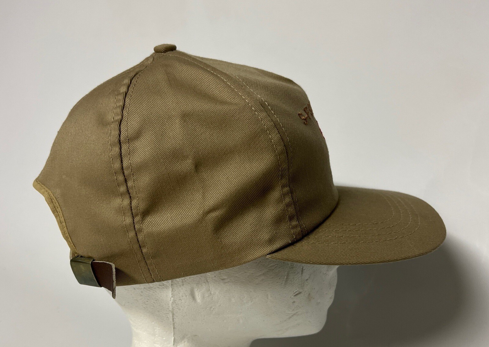 Vintage Boy Scouts BSA S-F Scout Ranch St. Louis MO Brown Adjustable ...