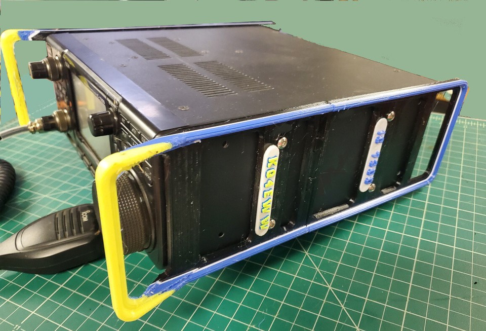 Customized Protective Rails for Icom IC-7300 | eBay