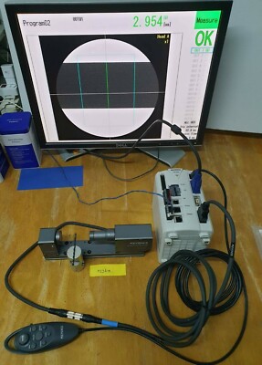 Keyence TM-3000 High Speed 2D Optical Micrometer Controller with TM-006 ...