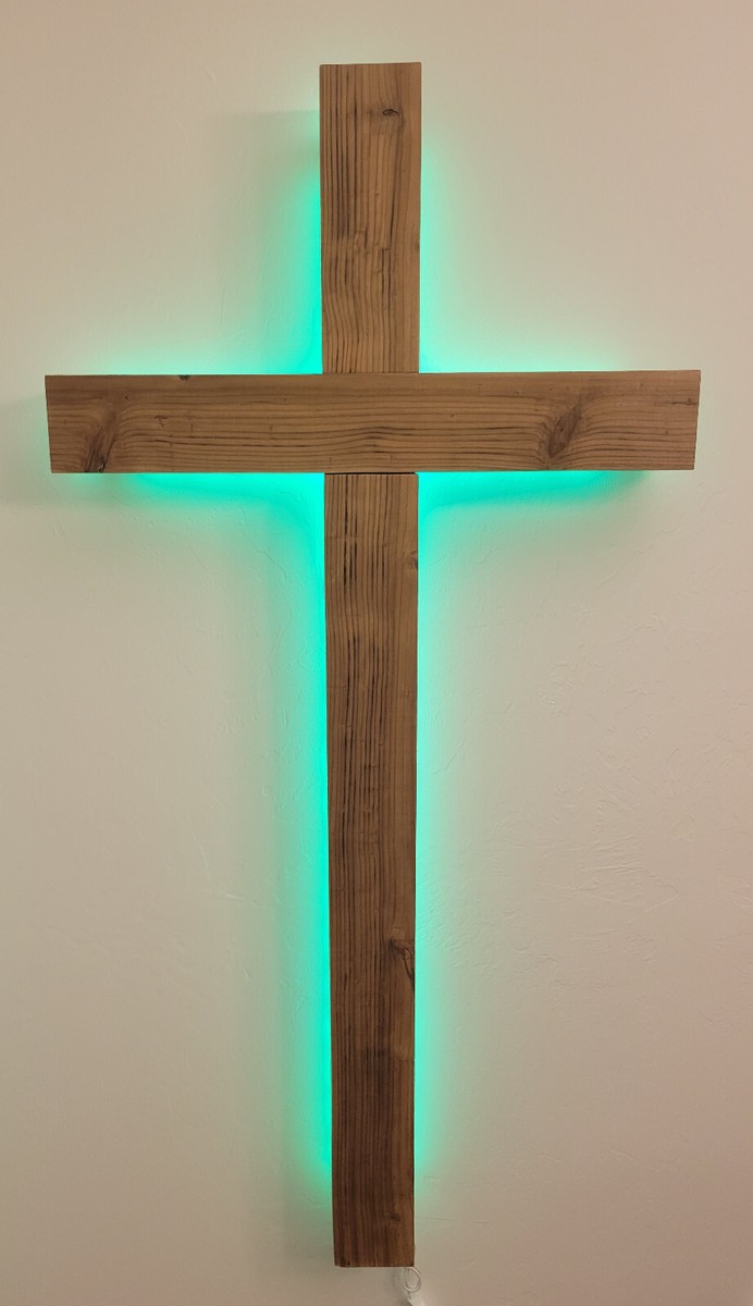 Exterior Lighted Crosses For Church Light Of Life Rescue Mission