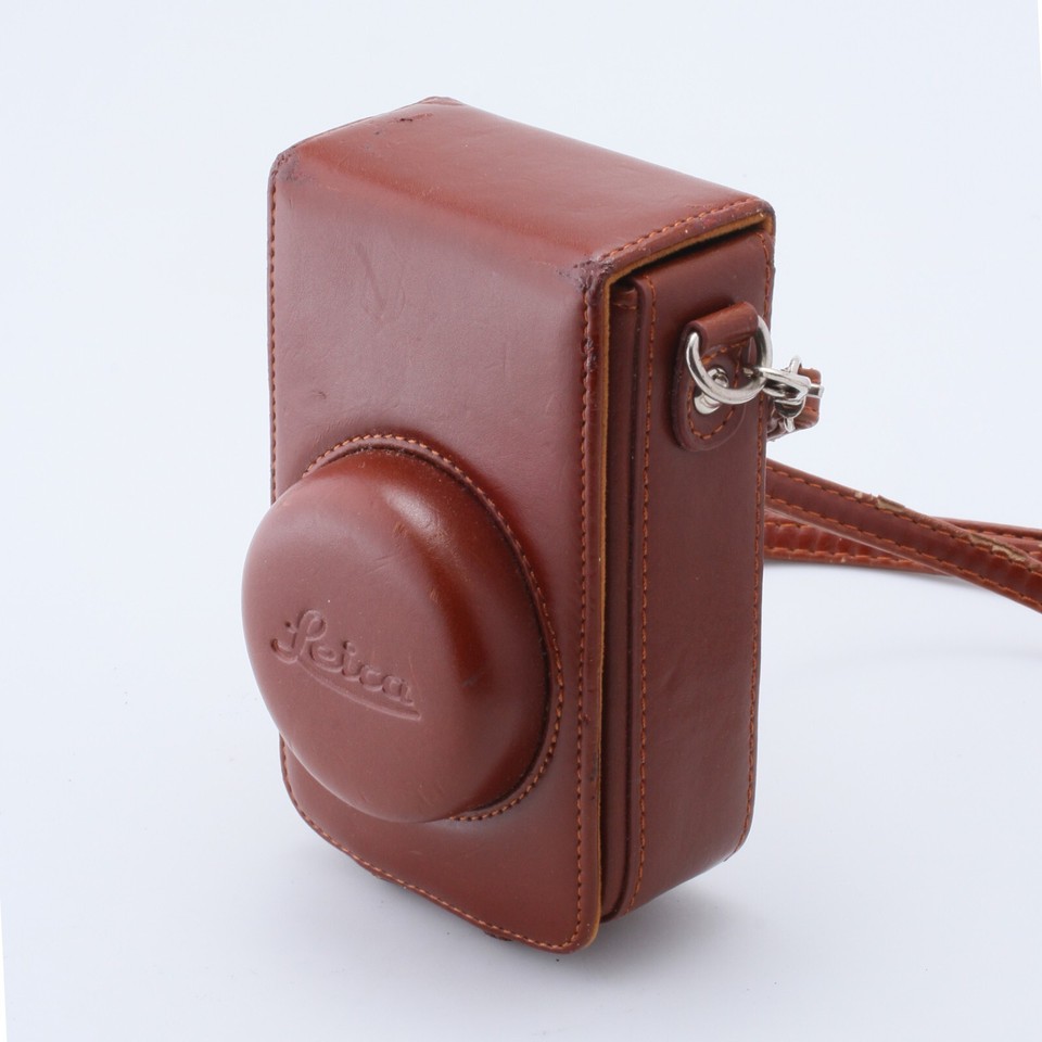 Leica Camera case for D - LUX3 Brown Used LBC-01 with strap from Japan ...