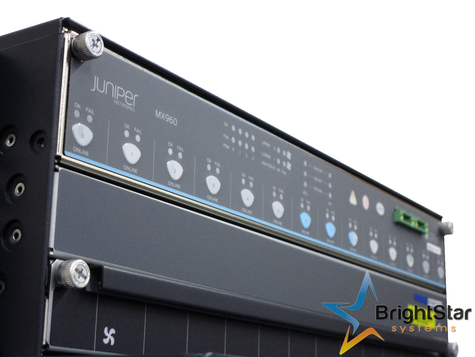 Juniper MX960-PREMIUM3-DC-ECM 2x RE-S-1800X4-16G 2x SCBE 4x PWR-MX960 ...