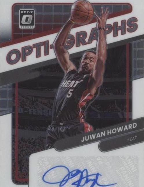2021-22 Panini Donruss Optic - Opti-Graphs Juwan Howard #OG-JWH /99 (AU ...