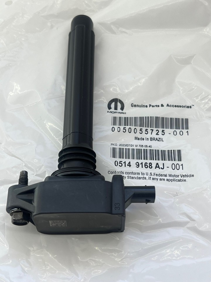 Mopar Chrysler Dodge Jeep 3.2L 3.6L V6 Ignition Coil 5149168AJ GENUINE ...