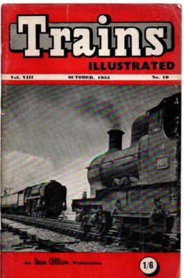 Trains Illustrated magazine - October 1955 - An Ian Allan Publication ...