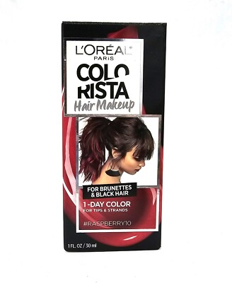 Loreal Colorista One Day Hair Dye Temporary Wash Out Party #10 ...