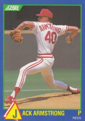 1989 Score Rising Star # 99 Jack Armstrong - Cincinnati Reds | eBay