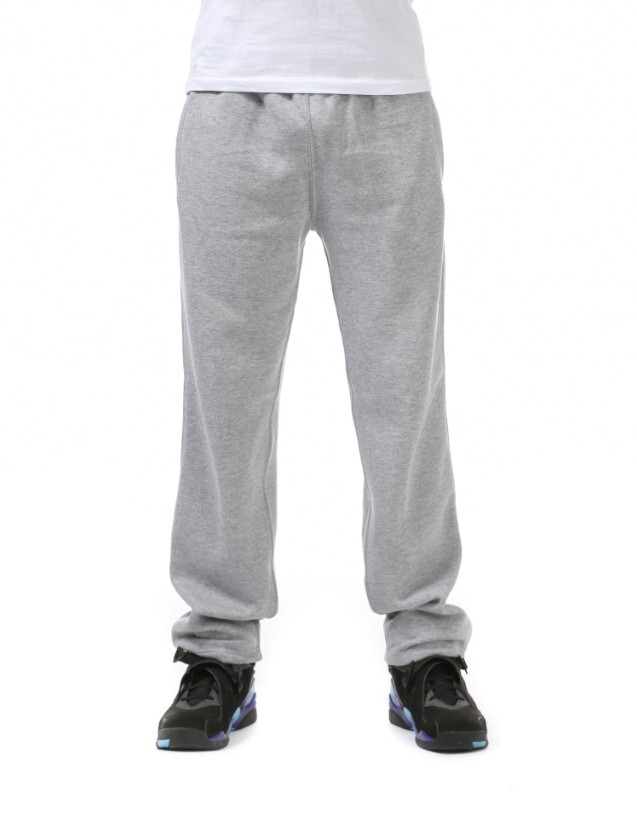PROCLUB MENS COMFORT FLEECE PANTS PRO CLUB CASUAL 2 POCKETS SWEATPANTS ...