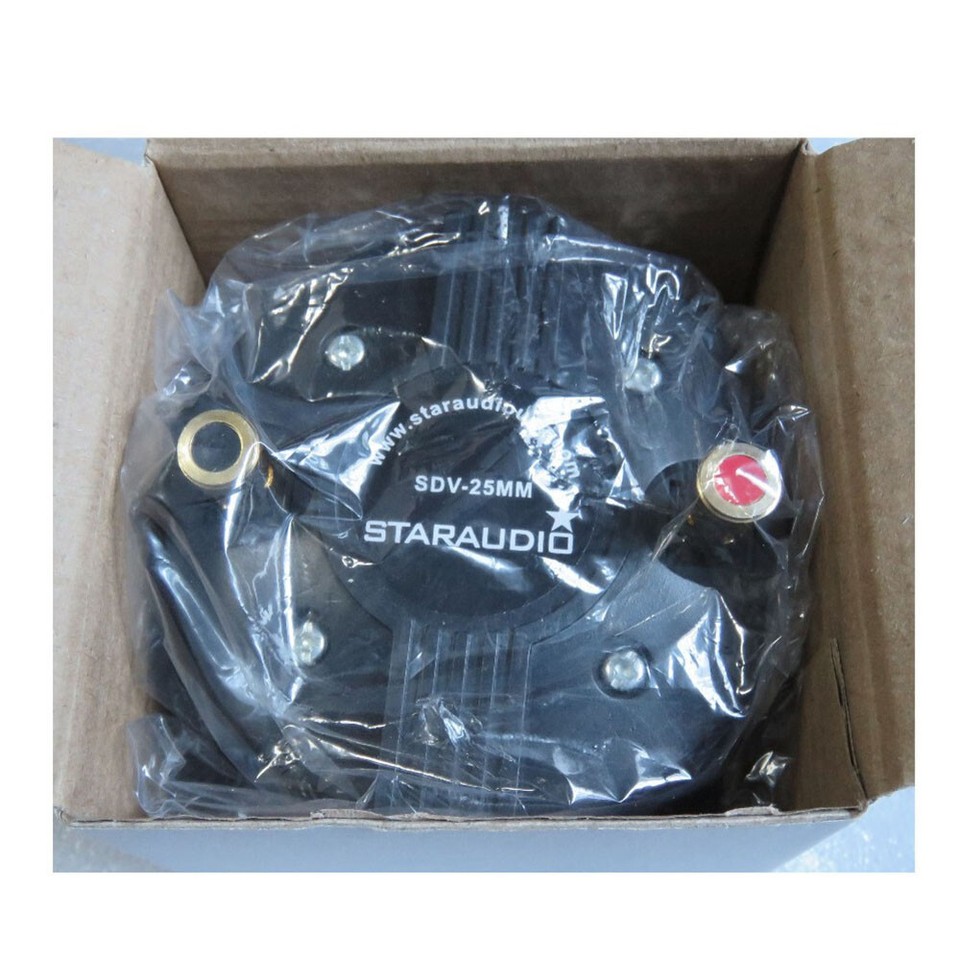 6-Pack 25MM Screw-on Driver Horn 1000W Tweeters Titanium Drivers for PA ...