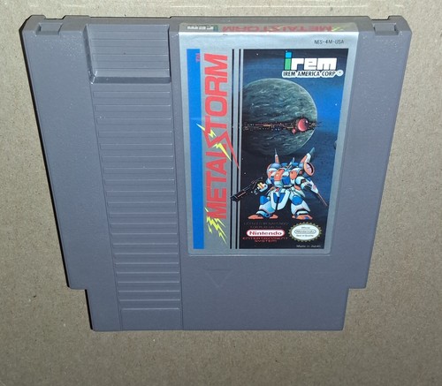 Authentic Metal Storm Nintendo NES - Cart Only Excellent | eBay
