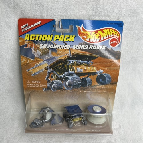 Hot Wheels Action Pack JPL SOJOURNER MARS ROVER, Lander, Mars ...