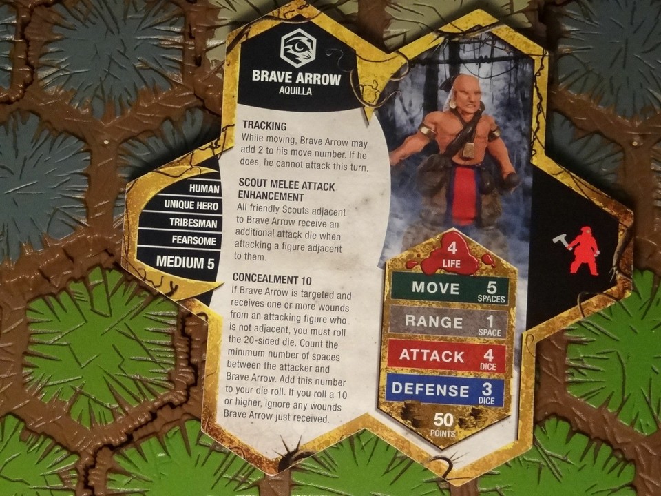 Brave Arrow - Heroscape - Wave 9 - Blackmoon Siege - Free Ship ...