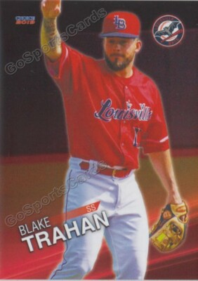 2019 Louisville Bats Blake Trahan RC Rookie Cincinnati Reds | eBay
