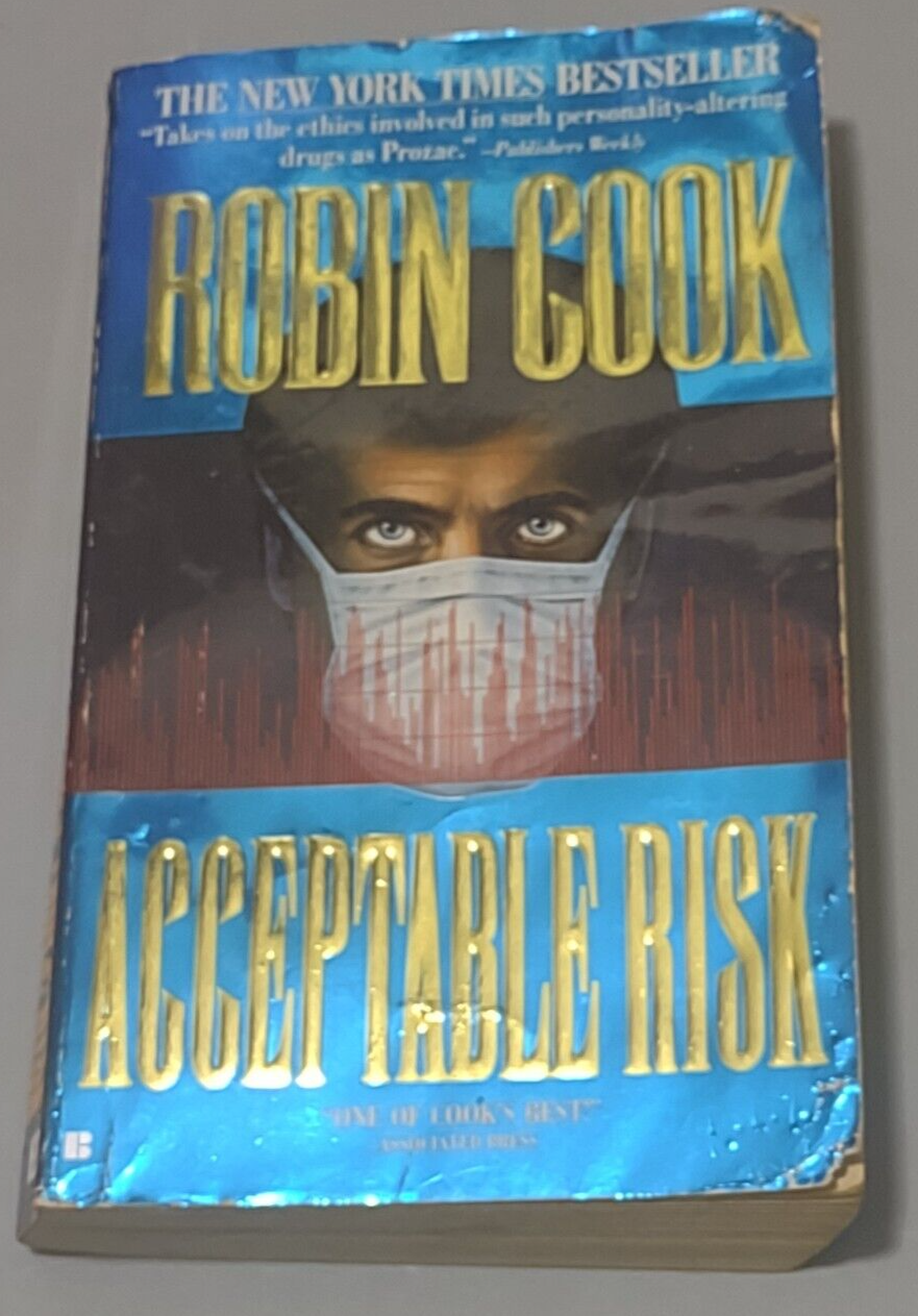 Robin Cook ACCEPTABLE RISK 1994 PB 022324 | eBay
