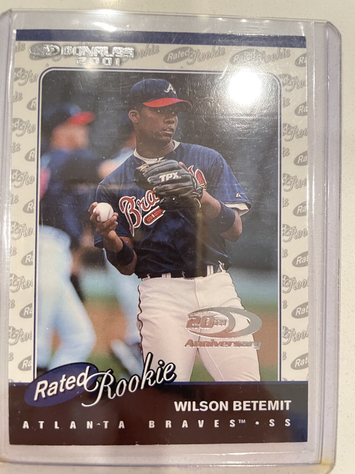 2001 Donruss - Rated Rookie Baseball's Best Silver #155 Wilson Betemit ...