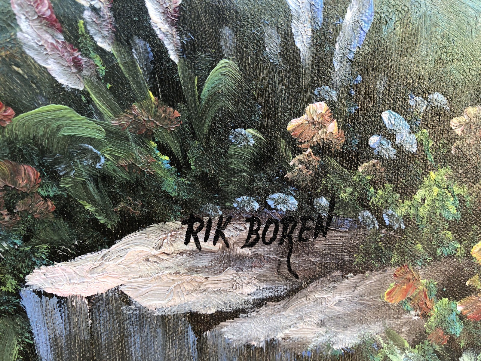 Rik Boren Original Oil Painting on canvas Oil/Canvas 24x36 Rare | eBay