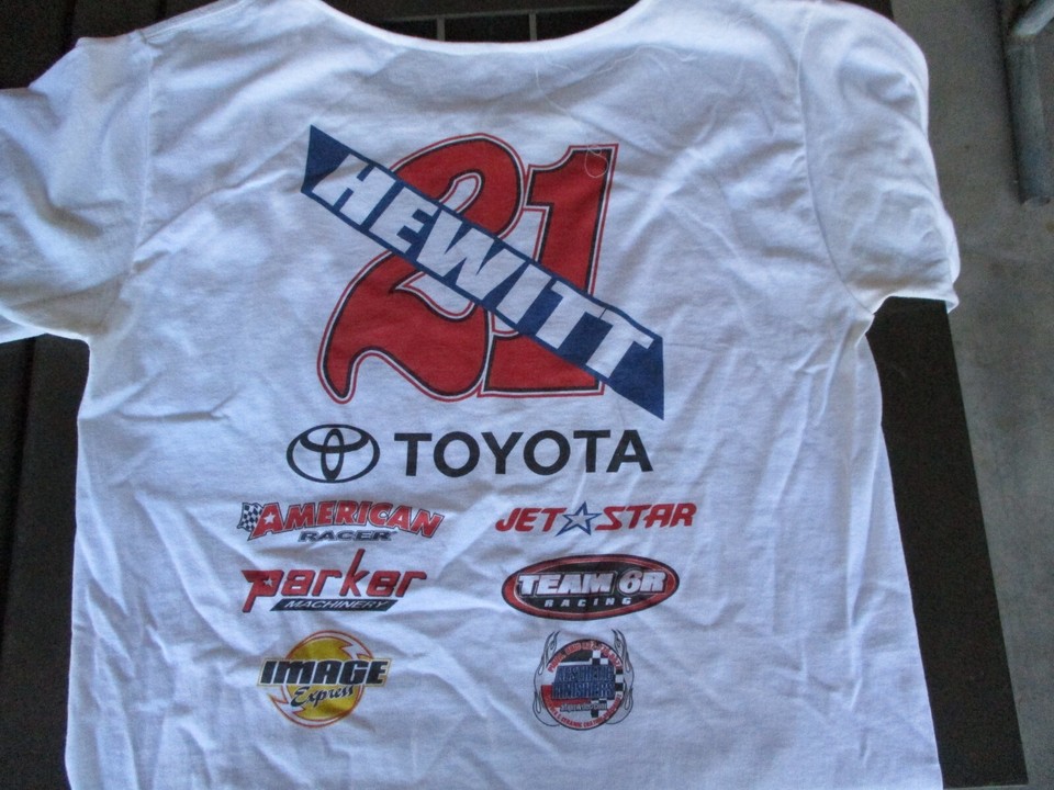 Vtg Jack Hewitt Midget Car Racing T Shirt, Autographed | eBay