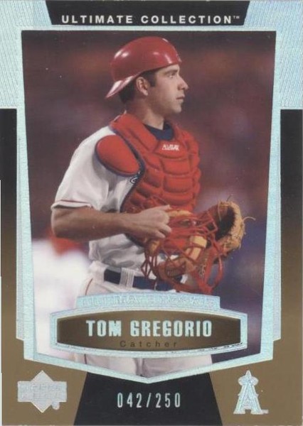 2003 Upper Deck Ultimate Collection - Ultimate Rookie #156 Tom Gregorio ...