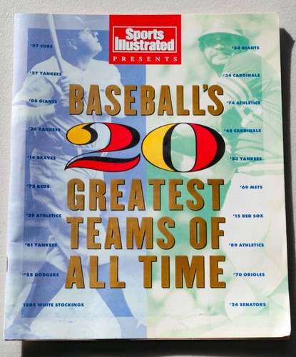 1991 Sports Illustrated Presents Baseball's 20 Greatest Teams of All ...