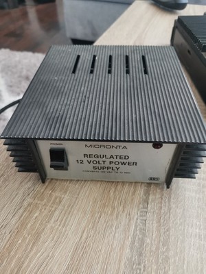 DC Power Supplies - Micronta Regulated 12 Volt Power Supply