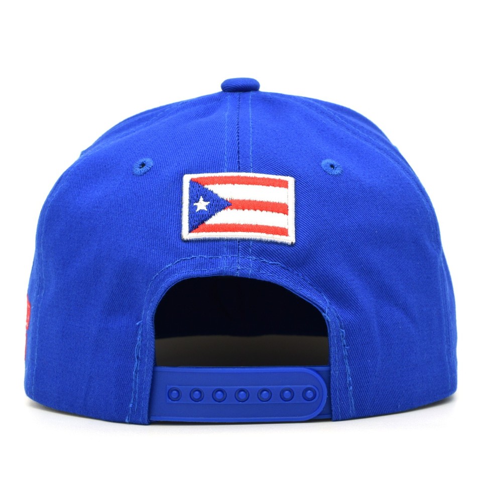 Puerto Rico Cotton Snap Back hat Flag 3D PR Flat Bill PR Baseball Cap ...