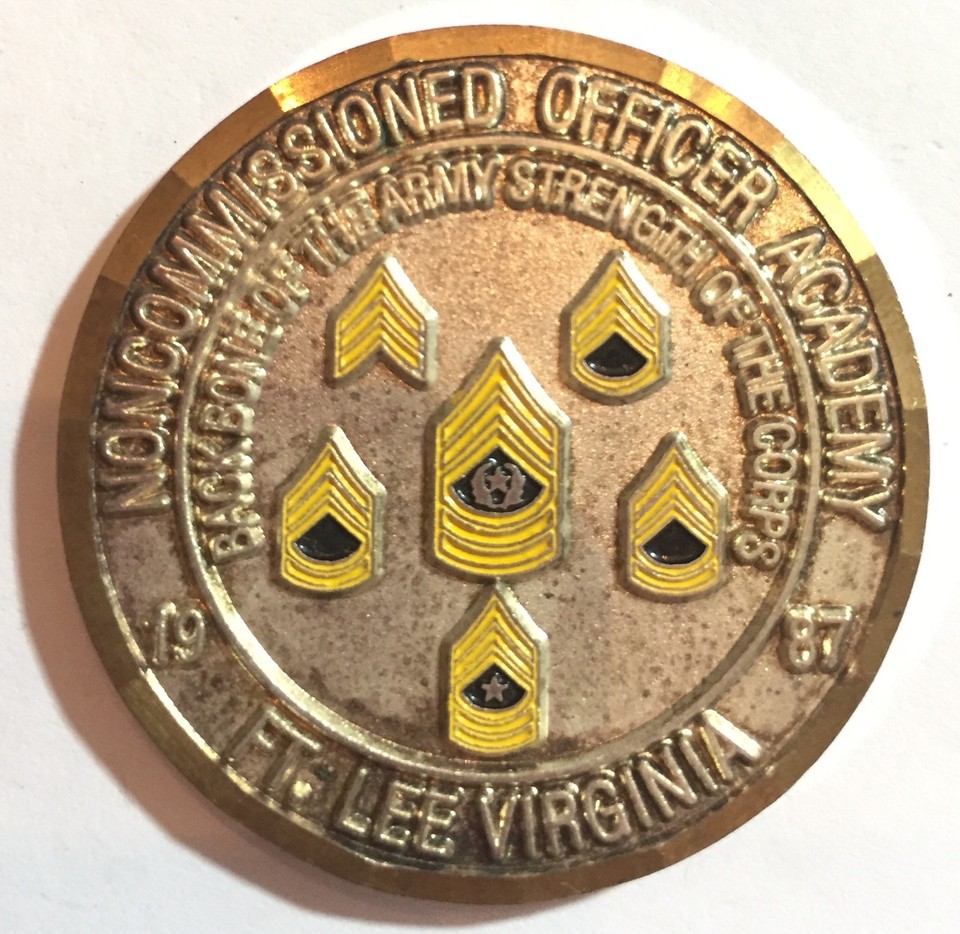 NCO Academy Fort Lee Virginia Commandant Quartermaster Corps Challenge ...