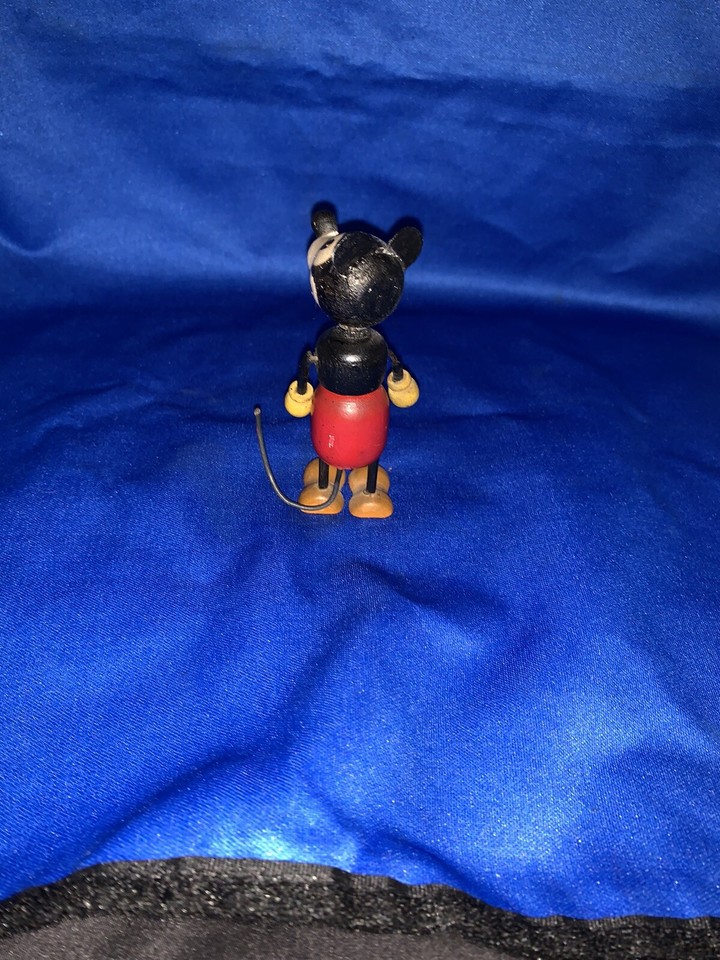 vintage famous mickey mouse 1930s to 1950s wooden. | eBay