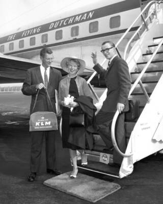 Mr And Mrs Rodman Rockefeller and Michael Rockefeller depart from ...