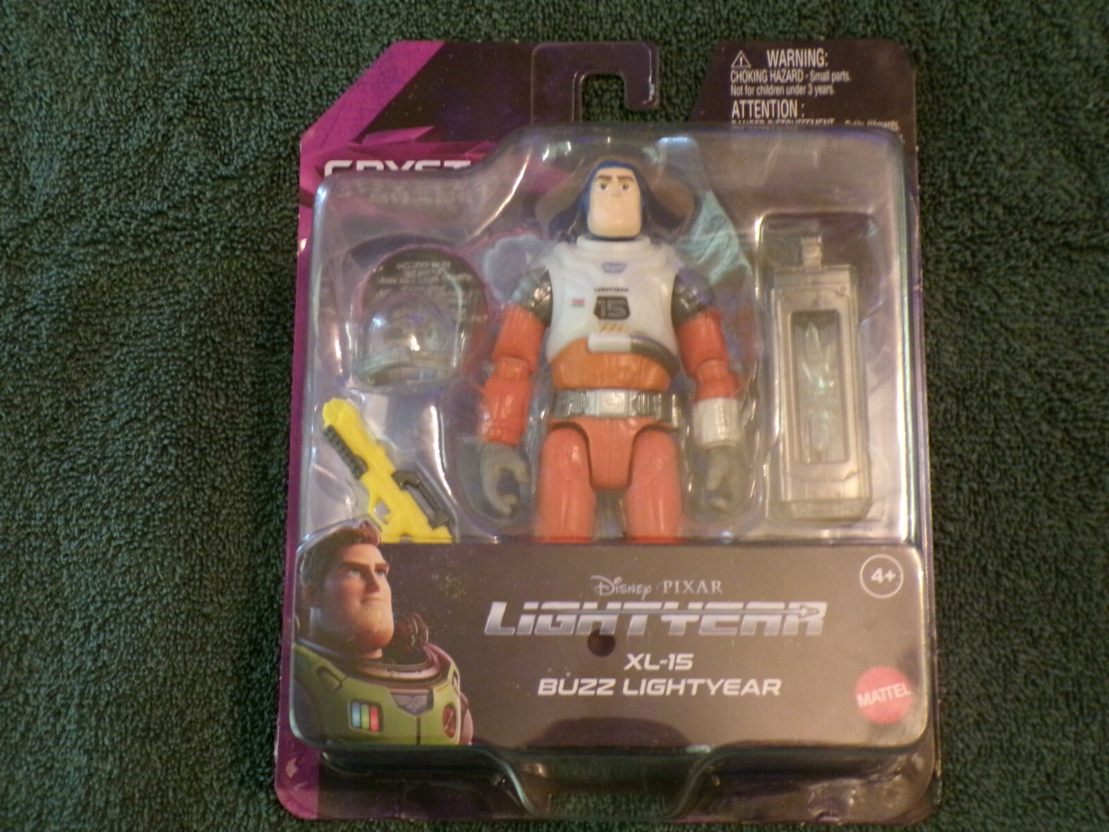 Mattel Disney Pixar Lightyear Crystal Grade Space Ranger Alpha Buzz ...