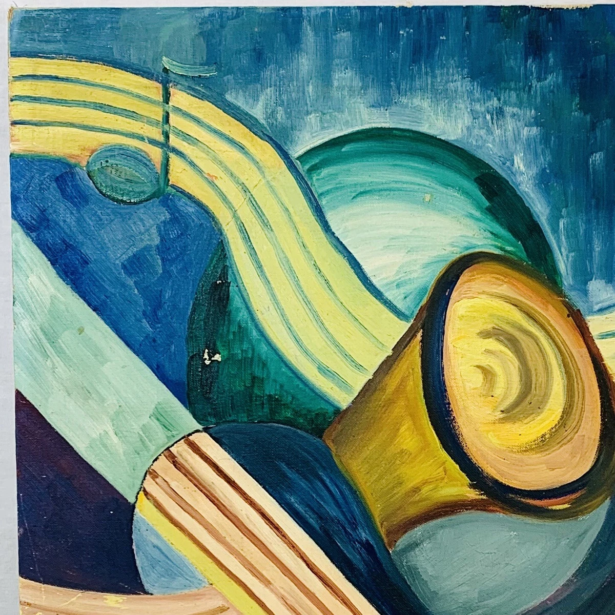 Abstract Art Music Notes Paintings